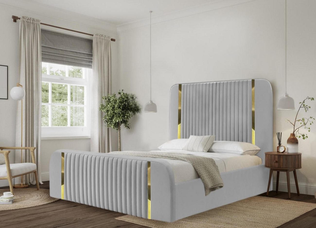 Luxury High Panel Bed – Honeywellbeds